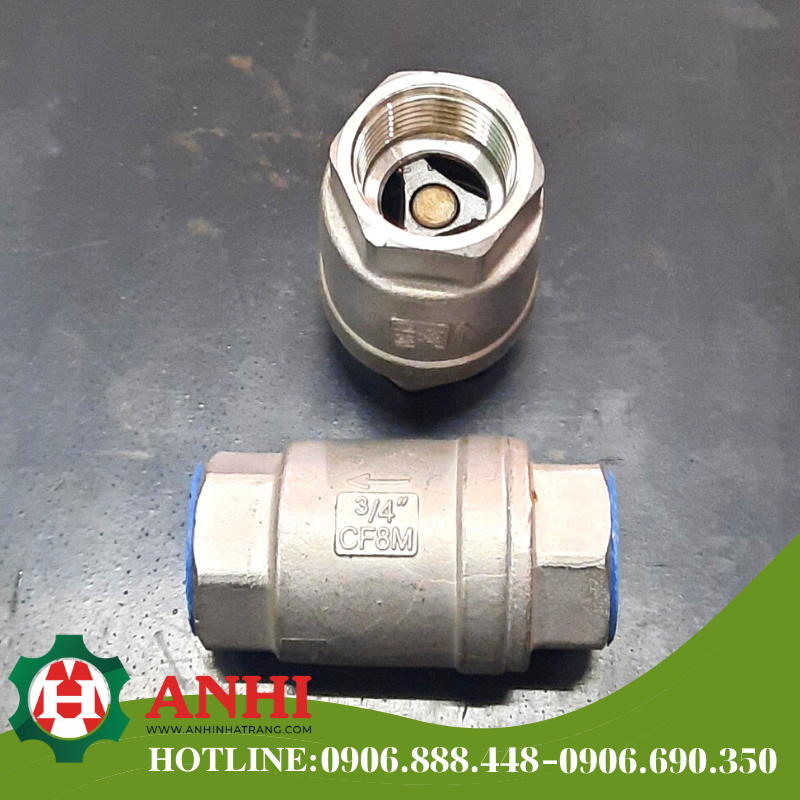 VAN 1 CHIỀU LÒ XO INOX 201 PHI 27 - An Hi