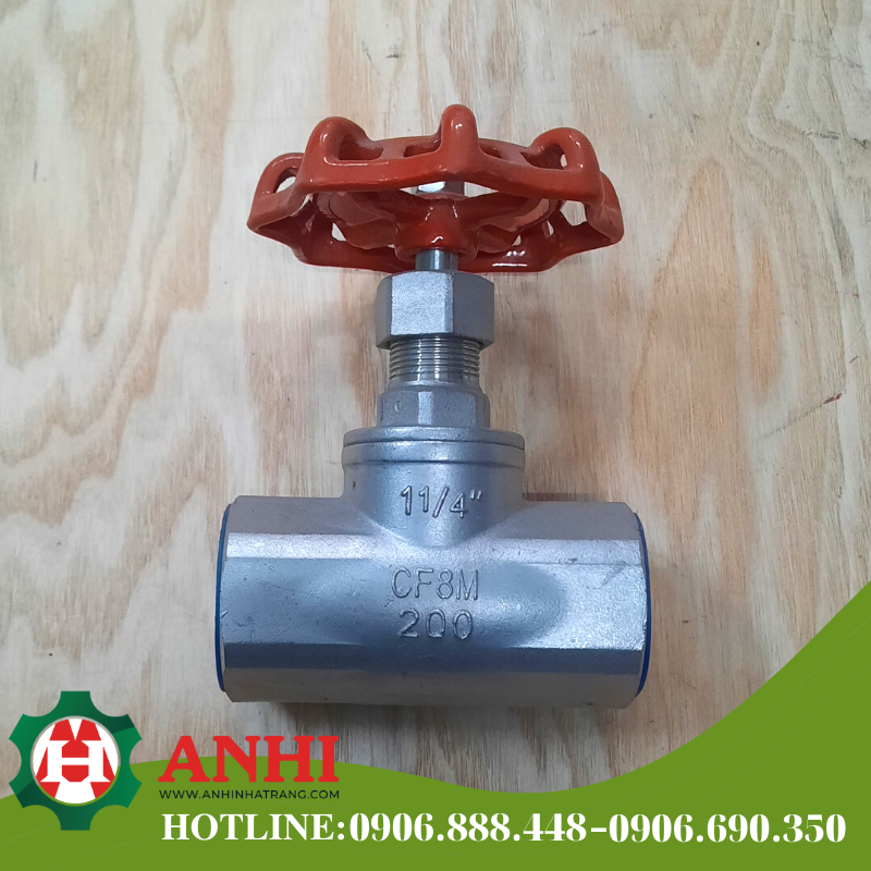 VAN CẦU HƠI INOX PHI 42 - An Hi